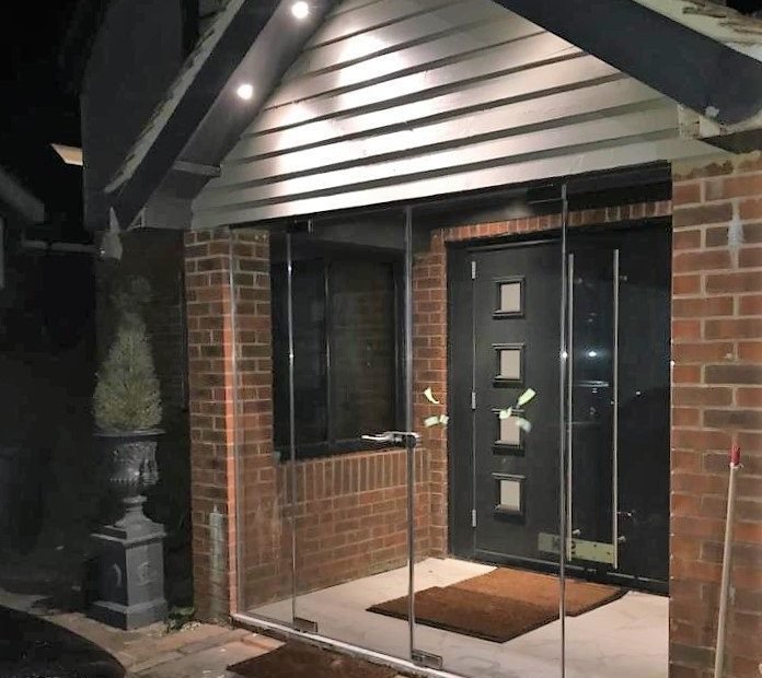 Frameless Glass Porch | Precision Glass Ltd