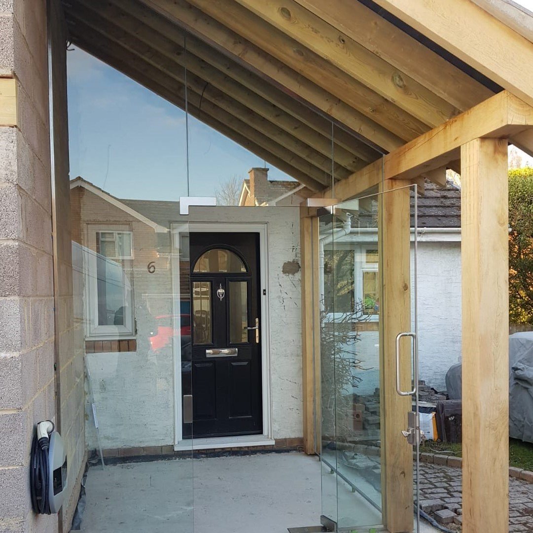 Frameless Glass Porches | Precision Glass Ltd
